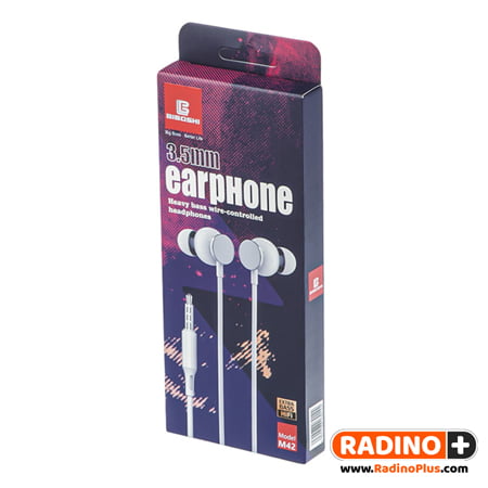 خرید هندزفری سیمی بیبوشی مدل Biboshi M42 - رادینو پلاس